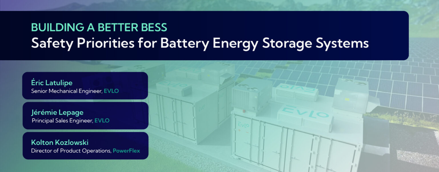 Webinar Safety for BESS | EVLO Energy